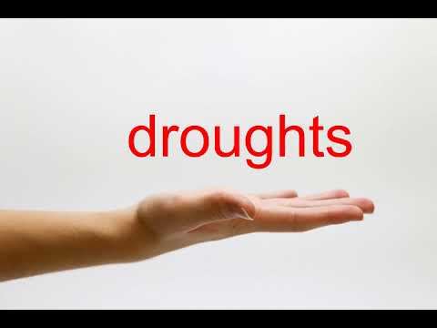 How to Pronounce droughts - American English