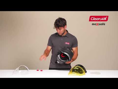 CleanAIR CA-40GW Flip-up Welding Hard Hat & Basic PAPR Kit | Maxisafe