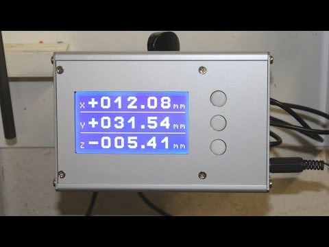 Three Axis Position Indicator With Digital Calipers | Hackaday