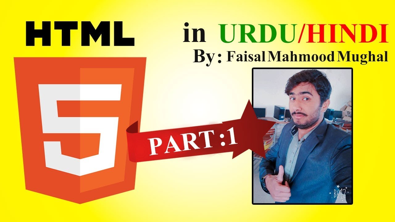 HTML Tutorial For Beginners in Urdu Hindi - Learn Web Development Part 1 of 5