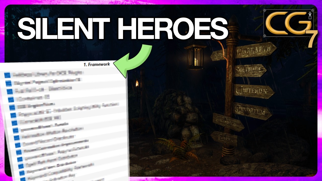Framework Mods | Secret Heroes of Skyrim Modding | Complete Guide Pt.7