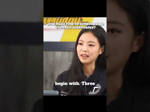 How much time do someone really take to learn dance ? #blackpink #jenniekim