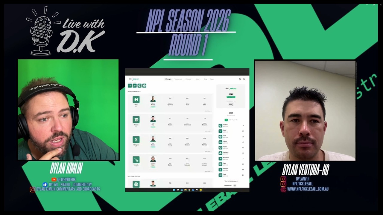 NPL 2026 Season Round 1 Overview with Dylan Ventura-Ho