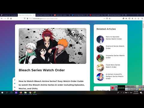 Bleach Series Watch Order