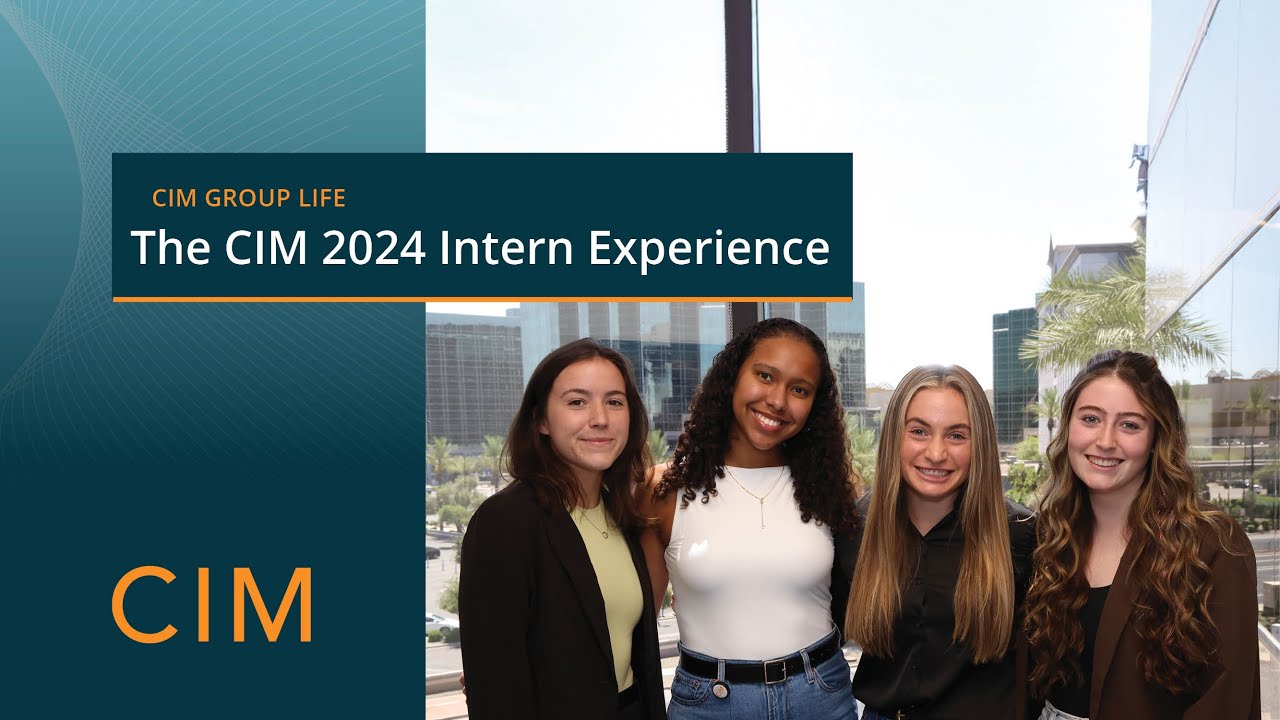 The CIM 2024 Intern Experience