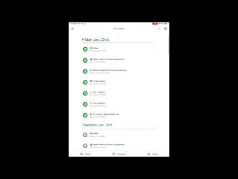 Google Classroom Assignment Icons