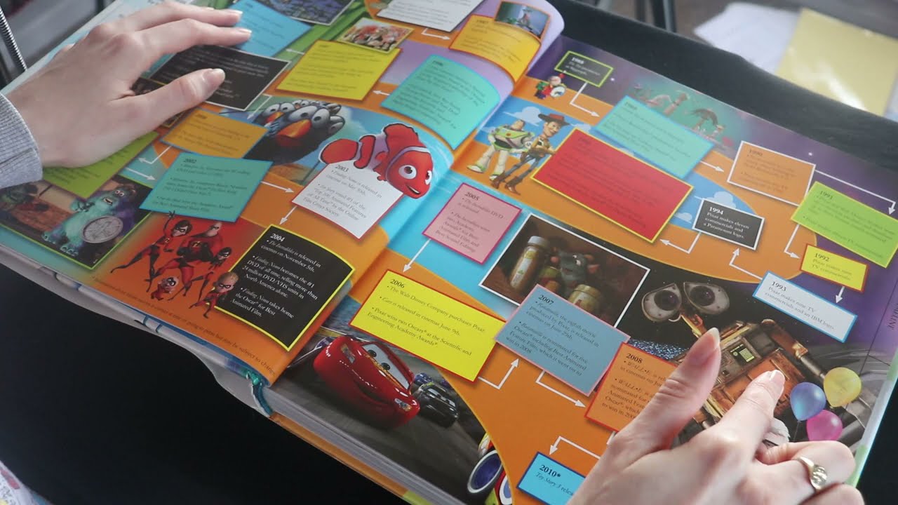 Book Flipthrough: Pixarpedia ASMR