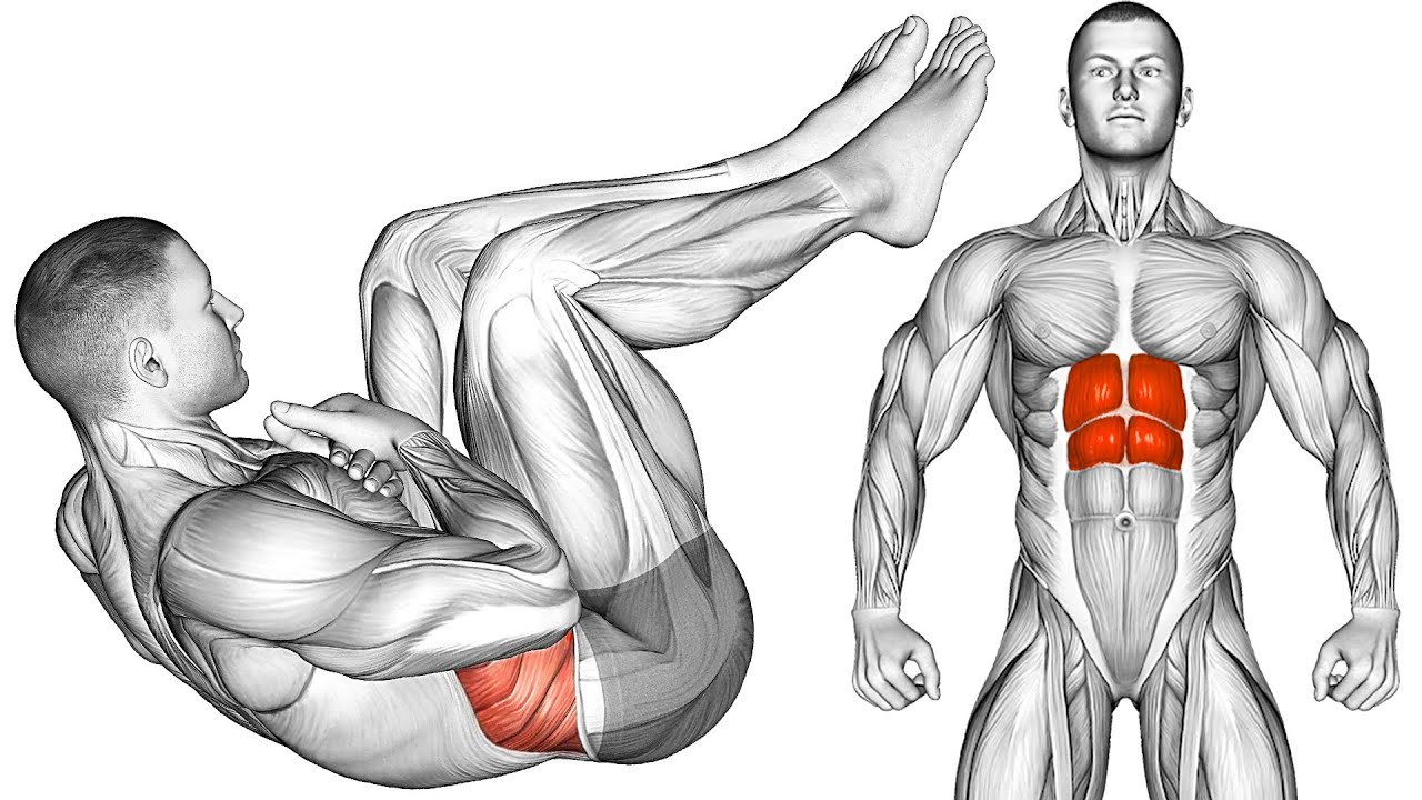 6 Best Exercises for the Upper Abs