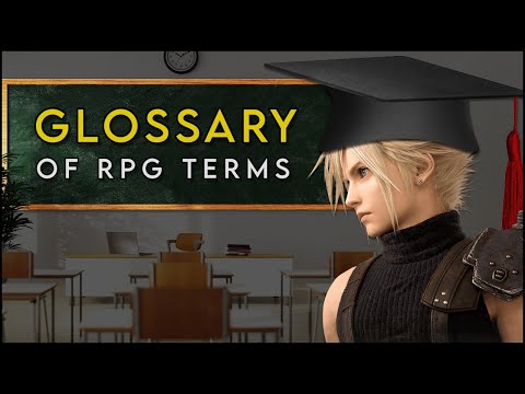 Glossary of RPG Terminology [Get your PHD in RPGs!]
