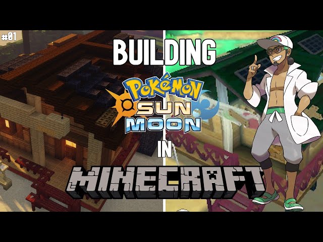 Pokemon Sun and Moon (MAP) (WIP) Minecraft Map