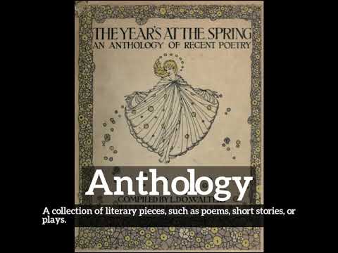 How Does Anthology Look? | What is Anthology? | How to Say Anthology in English?