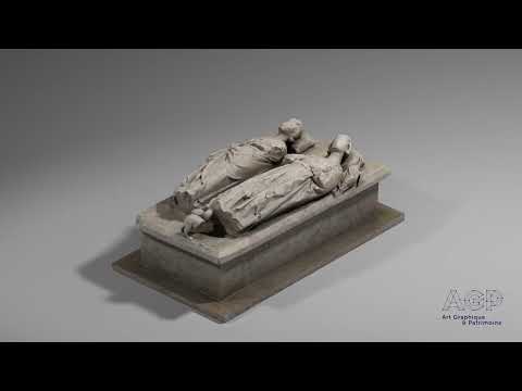 Gisants des énervés de Jumièges - Numérisation 3D