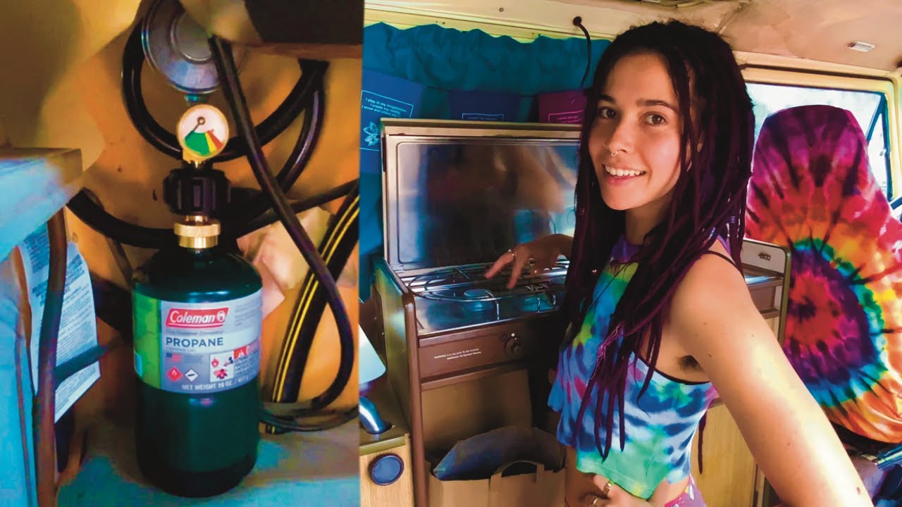 How to use 1lb Propane Tanks for your Westfalia Stove! | 1981 Volkswagen Vanagon Wesfalia