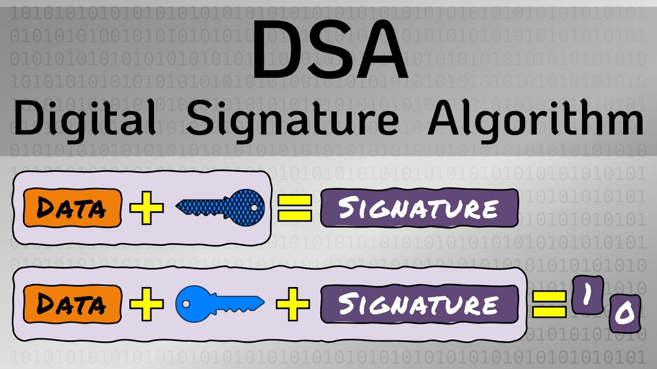 Digital Signature Algorithm (DSA) - Cryptography - Practical TLS