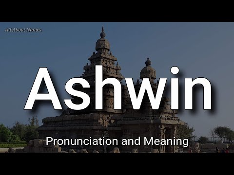 Ashwin - Pronunciation and Meaning