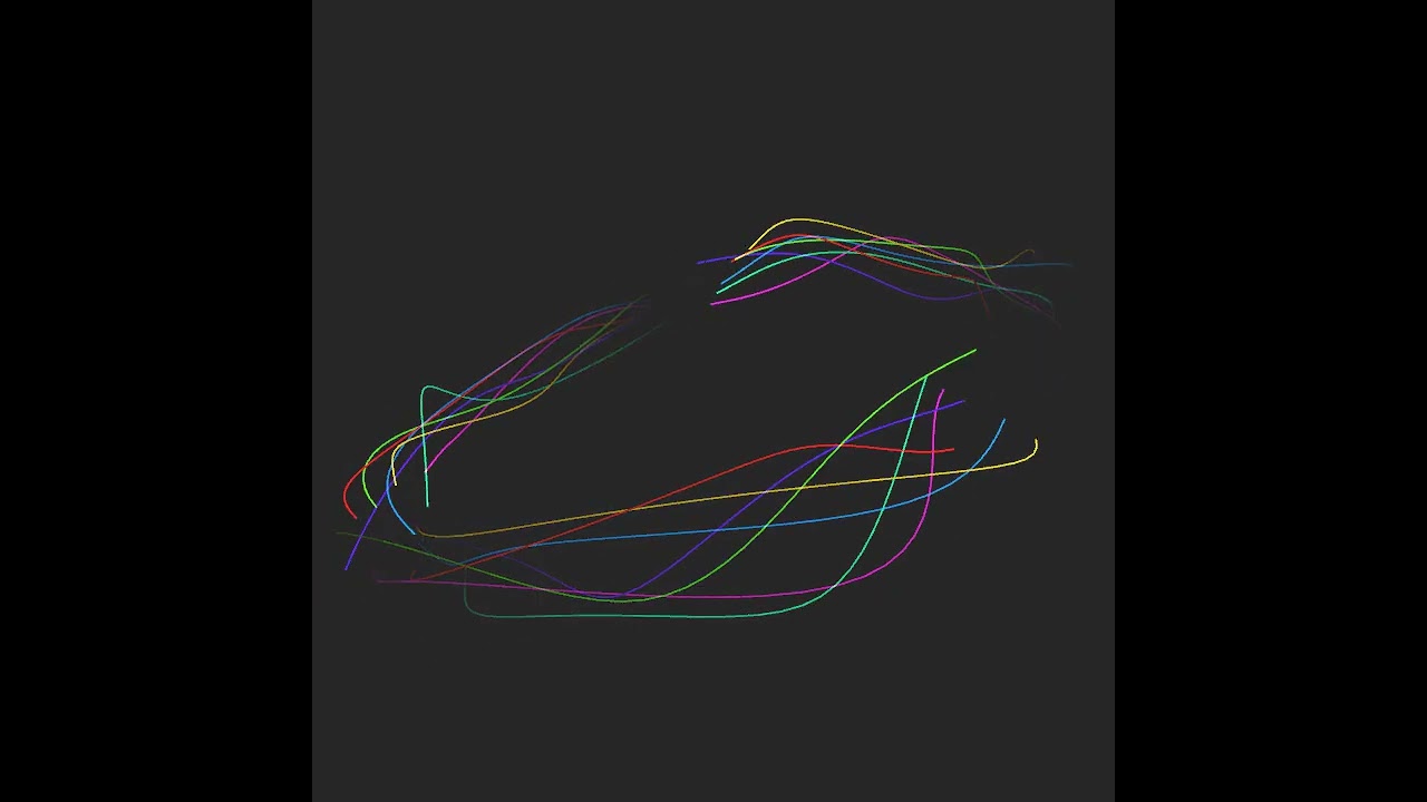 Lines group. #openframeworks #programming #creativecoding