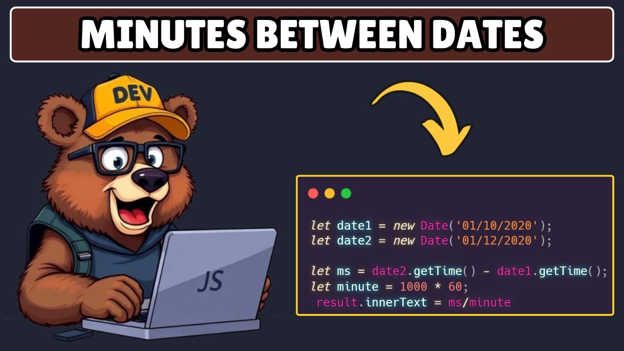How to Get Difference Between Two Dates in Minutes in Javascript