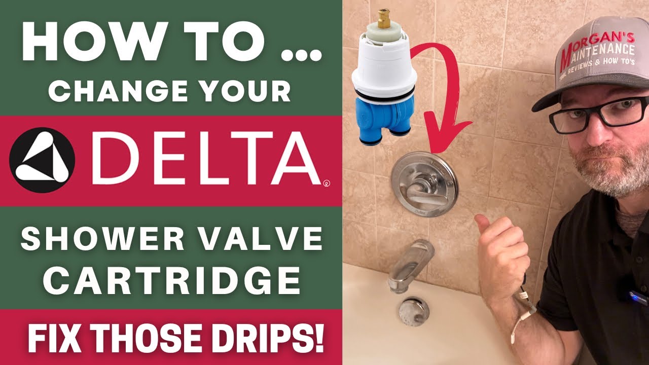 HOW TO... Fix Dripping Tub Spout - Replace Delta Shower Cartridge #delta #howto #maintenance