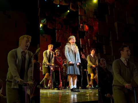 Anna’s last bow as Matilda in Matilda the Musical West End