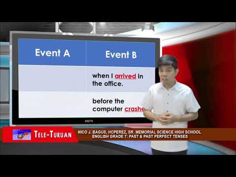 Grade 7 English Past and Past Perfect Tenses Part 2