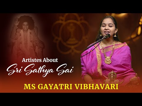 Playing in Puttaparthi is a Dream Come True | Gayatri Vibhavari on Sri ...