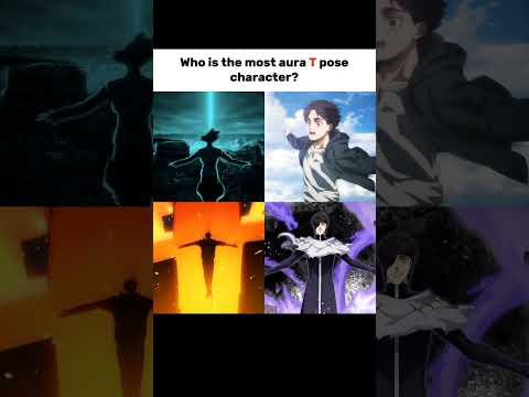 T Pose 🥶 #goku #aizen #ere #eren #sukuna #anime #fyp