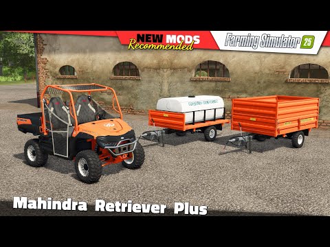FS25 | Mahindra Retriever Plus - Farming Simulator 25 Mods Review QHD