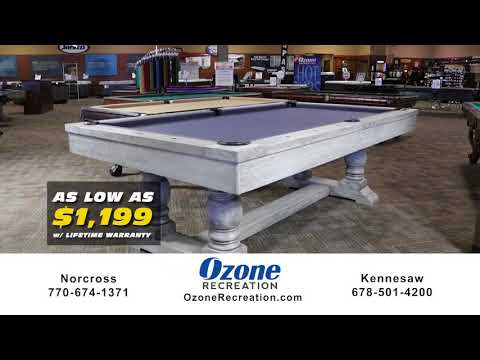 Atlanta Pool Table Sale | The Best Pool Tables Atlanta | Ozone Recreation