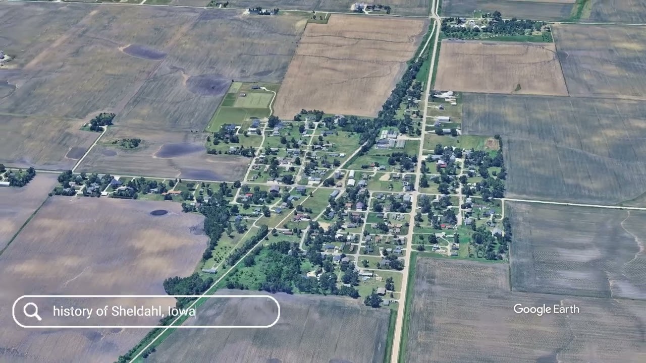 The history of Sheldahl, Iowa