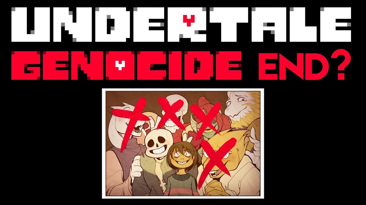 im the monster now~ UNDERTALE (genocide run)