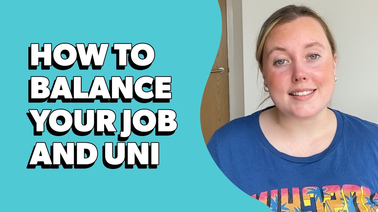How to balance a part-time job and uni life