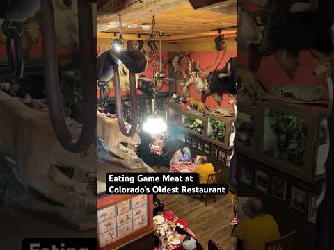 Eating Game Meat at Colorado’s Oldest Restaurant: Buckhorn Exchange | #denverfood #gamemeat