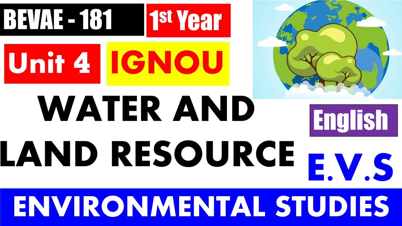 Understanding Water and Land Resources in Environmental Studies | Galaxy.ai