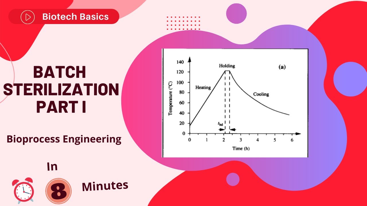 Batch Sterilization Part 1 || Bioprocess Engineering || GATE Biotechnology BT