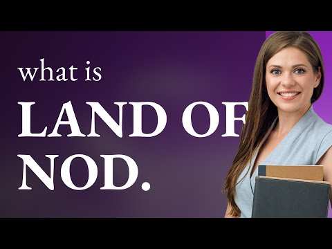 Understanding "Land of Nod": An Exploration in English Idioms