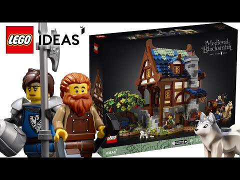 LEGO Ideas Medieval Blacksmith Officially Revealed! - Official Images, Price, and Release Date