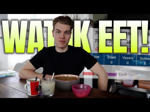 Realistische Wat Ik Eet Op Een Dag Voor Spiergroei! | Realistische Dag Met 3.300Kcal & 250g eiwit!