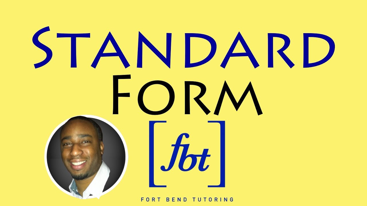 Writing Linear Equations: Standard Form [fbt]