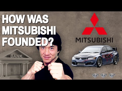 JETS, BANKING, JACKIE CHAN, RACING, AND THREE DIAMONDS - HOW WAS MITSUBISHI FOUNDED?