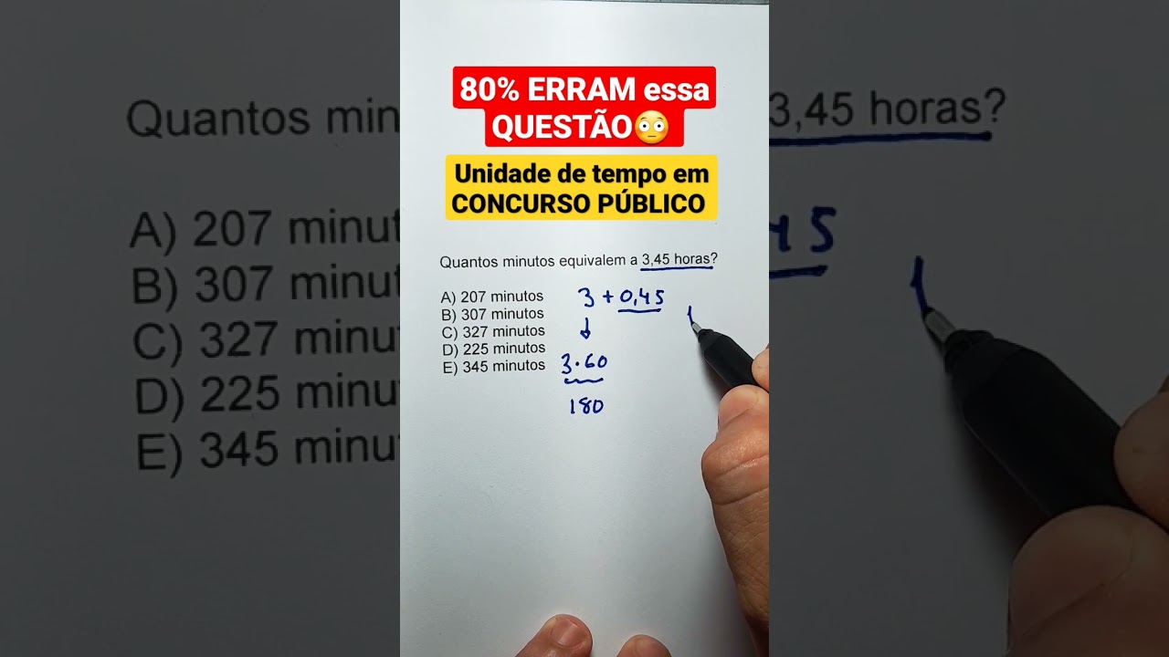 😳 80% GET THIS QUESTION WRONG IN THE PUBLIC EXAM. #shortssprintbrasil