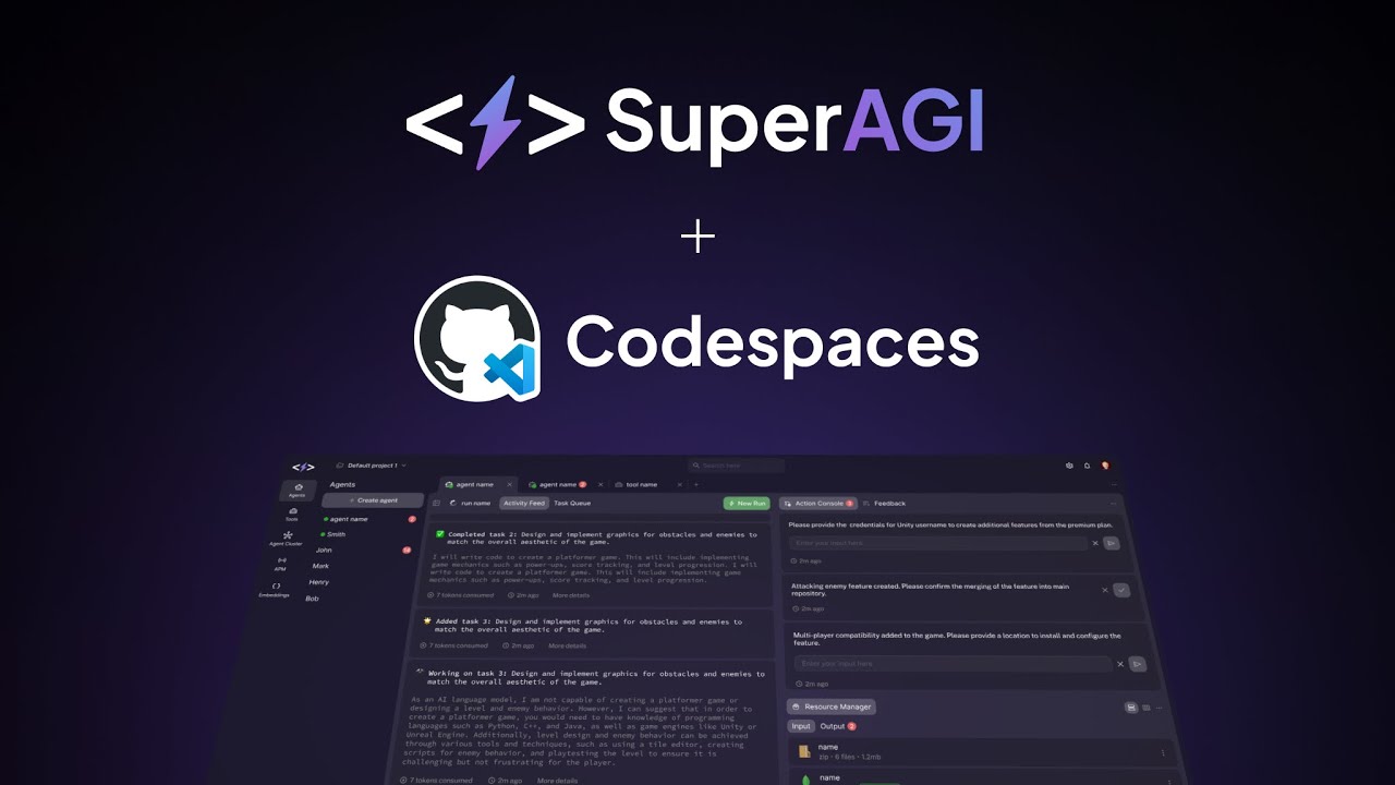 [OLD] How to get started with SuperAGI on GitHub Codespaces (Updated video link in the description)