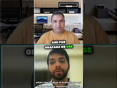 What's the purpose of Prometheus and Grafana in their monitoring system ?