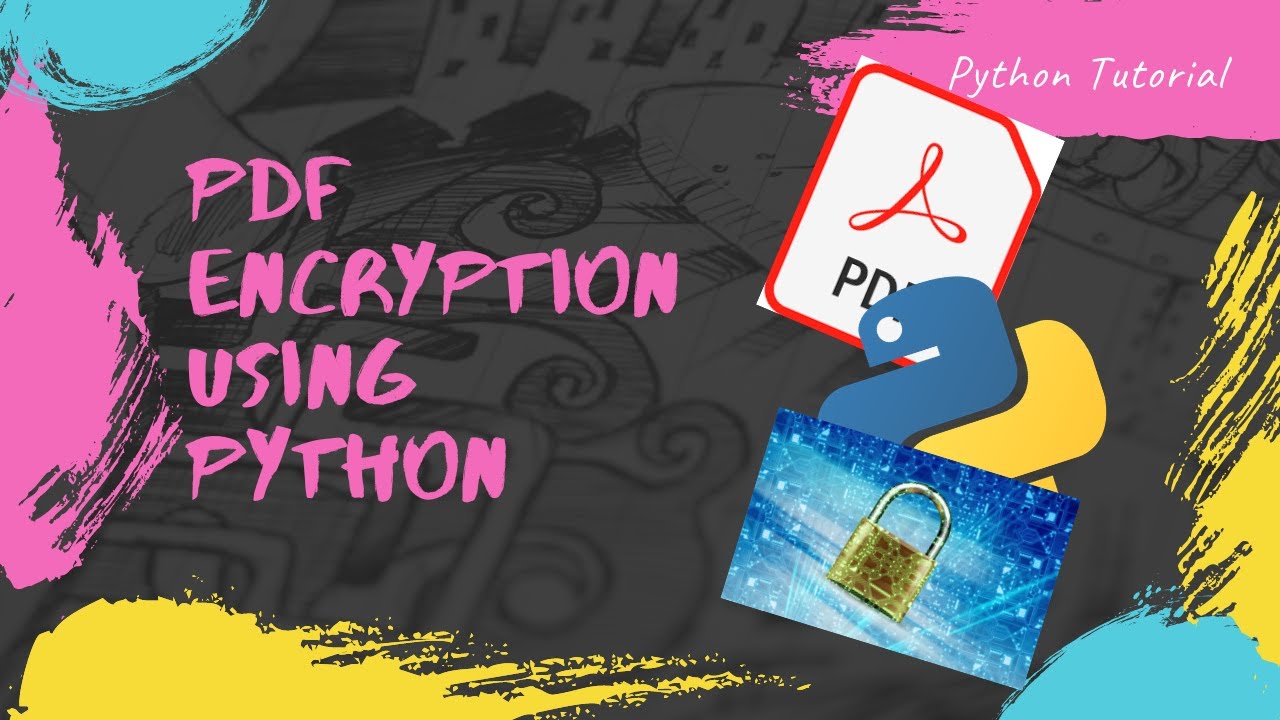 Simple PDF Encryption Code using Python