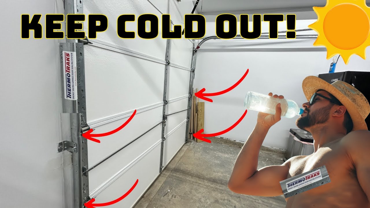 DIY alert! Install Thermotraks: Winter-Proof Your Garage Door Fast!