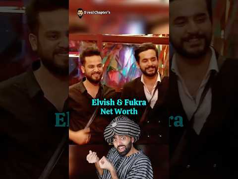Elvish Yadav & Fukra Insaan Net Worth Difference #youtuber #elvishyadav #fukrainsaan