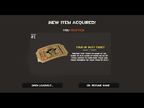 Steam Community :: Video :: TF2: How to Craft a MvM Ticket