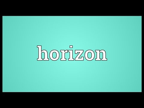 Horizon Meaning