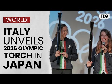 2026 Olympic Torch Unveiled in Osaka—A Symbol of Sustainability, Innovation, and Italian Design