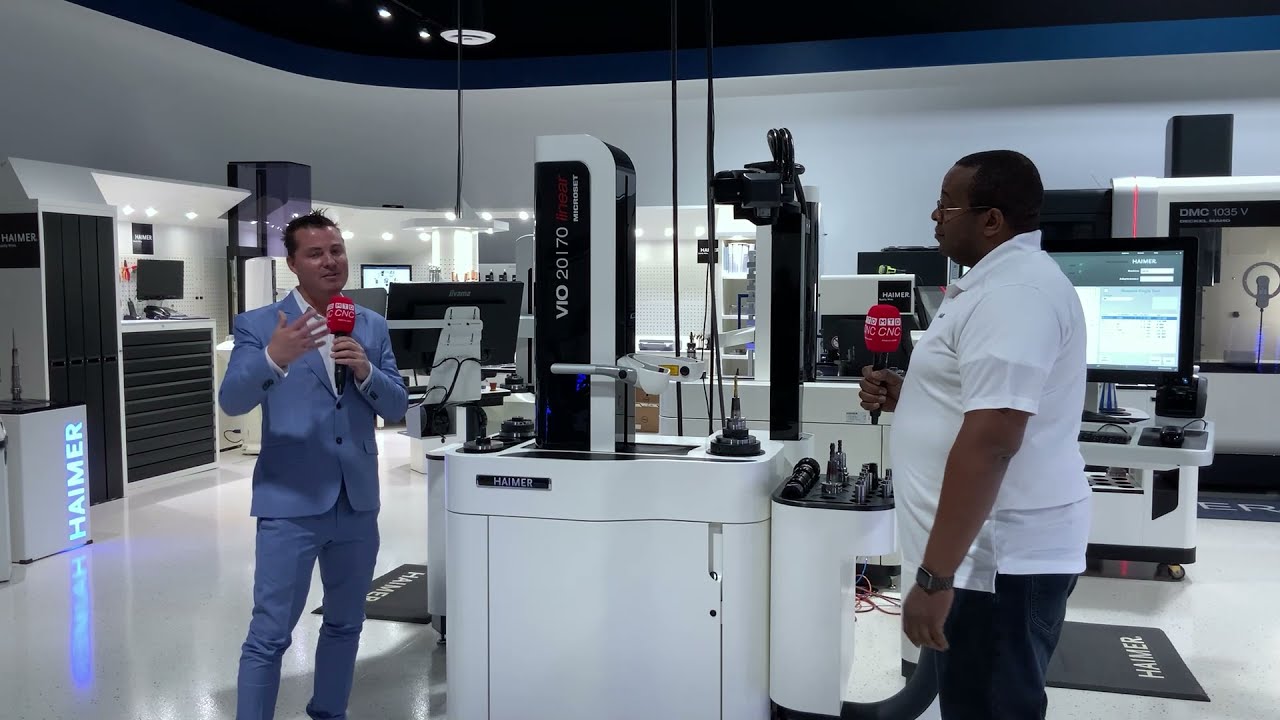 VIO shrink and tool preset machine from Haimer