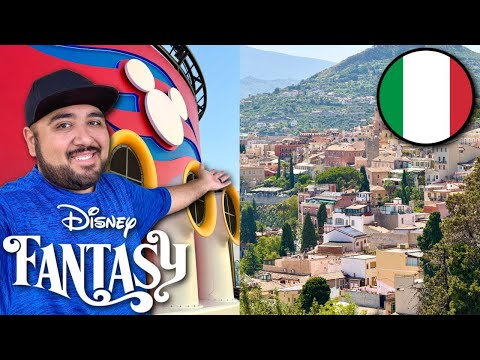 Exploring Sicily & Taormina, Italy! Disney Fantasy 7-Night Greek Isles Cruise! Disney Cruise Vlog